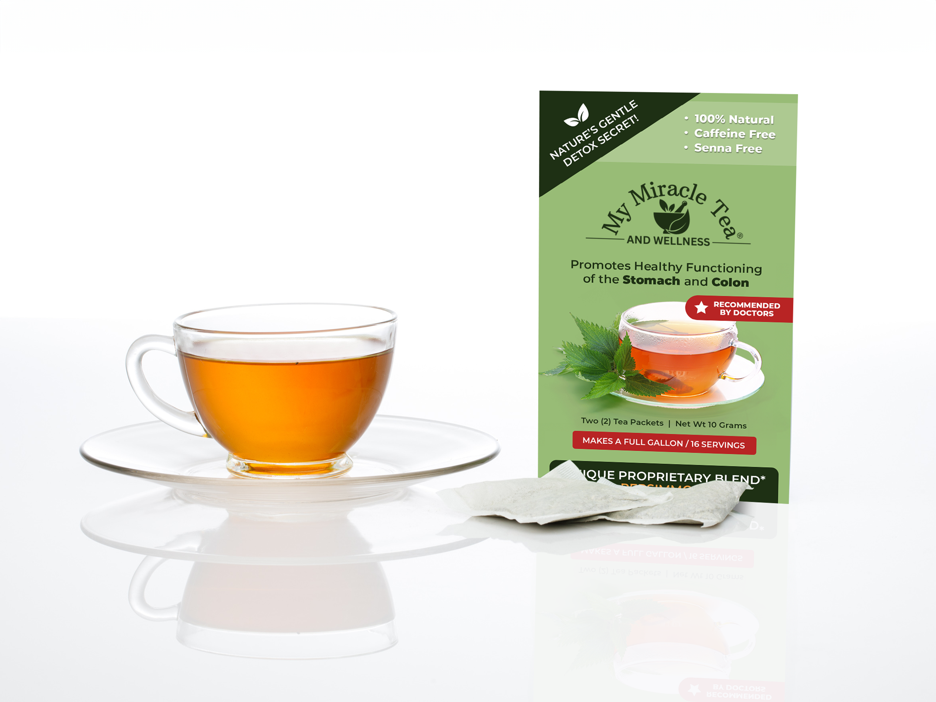 My Miracle Tea + Daily Detox Capsules - 2 Week Trial